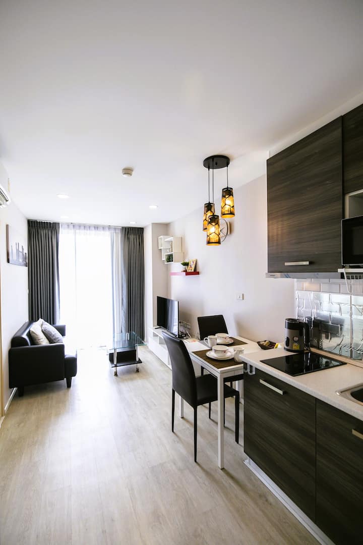 708 Cozy 1br-4 Mins Walk To One Nimman&maya Mall - Chiang Mai