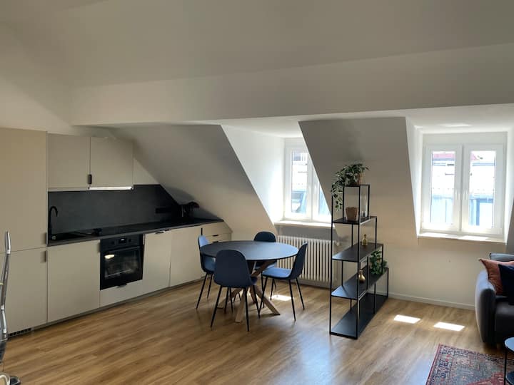 Helles Dachgeschoss-apartment Im Herzen Münchens - Munich