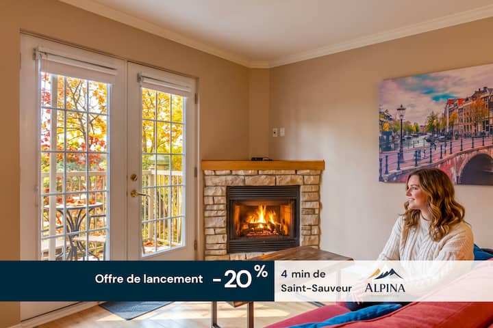 Condo Alpina 3209 | Retraite Cosy à St-sauveur - Saint-Sauveur