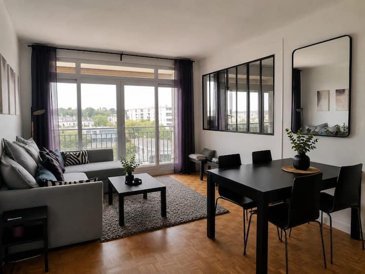 Moderne Appartement 63m² Avec Balcon Et Parking - ibis budget Antony Massy