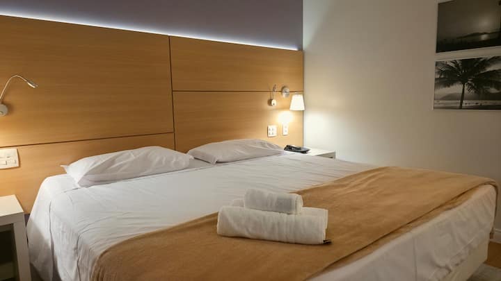 Studio Com Piscina E Academia Próximo Ao Gonzaga - Santos