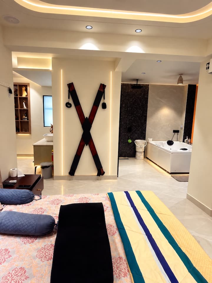 Havenora| Luxury Flat| Self Checkin, Jacuzzi - Rajasthan
