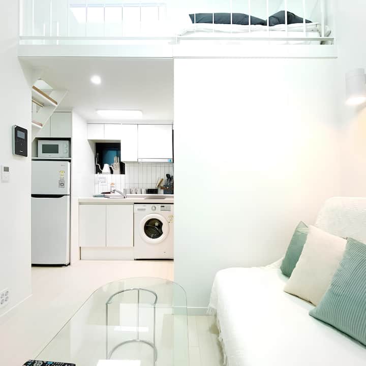 [Max 6ppl] Myeongdong Stn. Cozy Loft_df - Seoul