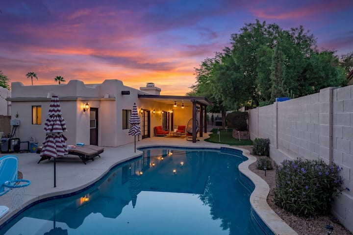 Scottsdale Oasis: Pool, Spa, Sauna + Putting Green - Scottsdale, AZ