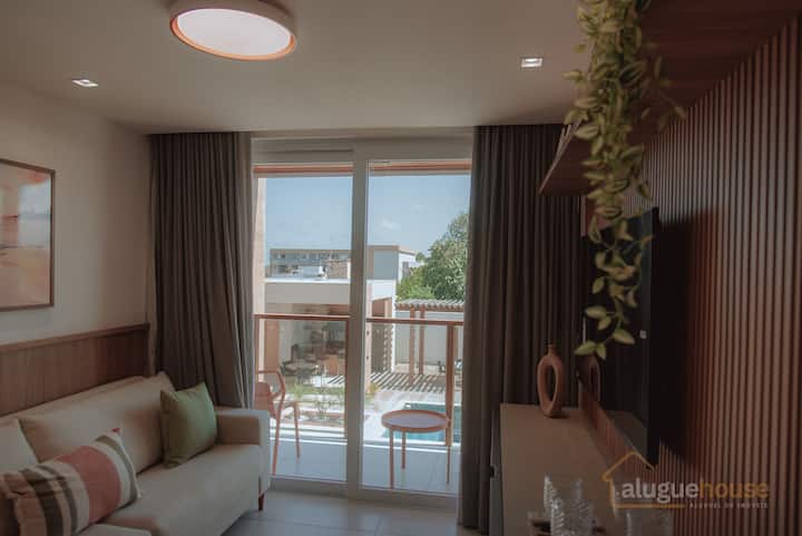 Brand New Apartment 2 Bedrooms 2 Suites In Guaraju - Camaçari