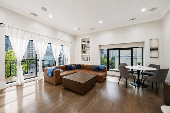 Downtown Chicago Loft W/ Balcony | River Walk & Mm - New Eastside - Chicago