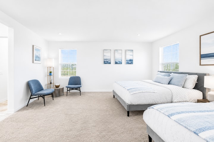 7br Monthly/10 Beds/toyota Arena/conv Center - Ontario, CA