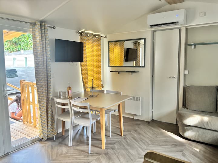 Mobile Home Xl (8 Pers) Valras-plage ! - Sérignan