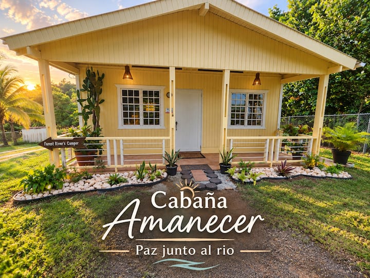 Cabaña Amanecer En El Campo / Paz Junto Al Río - Yauco