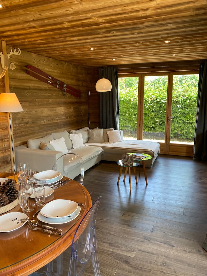 Bel Appartement Aux Gets. Jardin Privé. 6 Pers - Les Gets