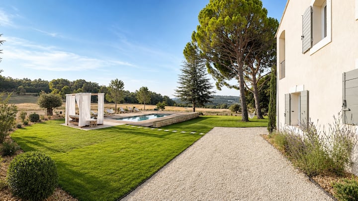 Authentique Mas Provençal à Lourmarin - Lourmarin