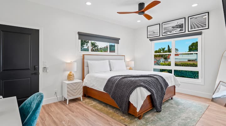 Studio King Room At The Beach House Inn Near Beach - East Beach, Santa Barbara