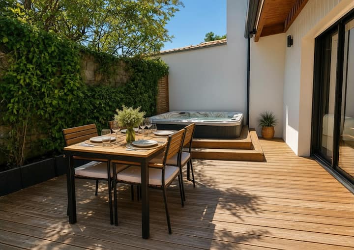 Maison Solas  Spa  Terrasse 7 Pers La Rochelle - La Rochelle