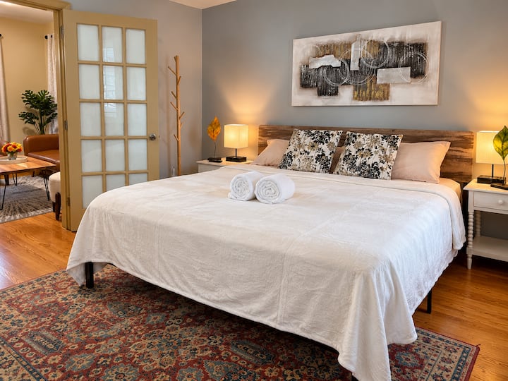 Cómodo Apt 2br Cerca Del Wynn Hospital + Parking - Utica, NY
