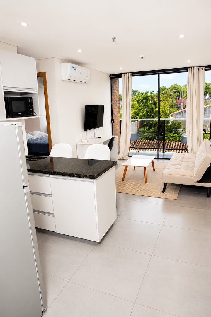 Encantador 1br Con Balcón Privado #Rjara304 - Paraguay