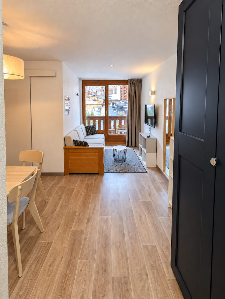 Cosy 27m² - Skis Aux Pieds - Centre - Val Thorens