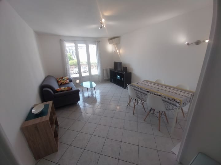 Beau T4, 3 Chambres, Climatisé, Refait à Neuf - 그르노블