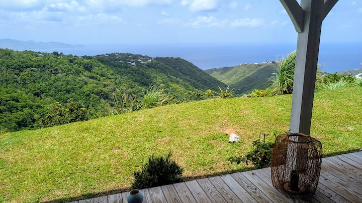 Villa | Vue Mer Et Montagne, Calme, Plage à 5 Min - Fort-de-France
