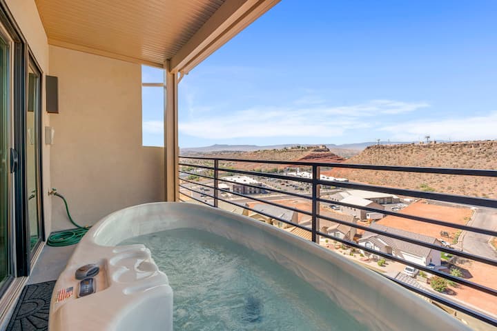 3 Master Suite Getaway Near Zions W/ Rooftop Spa - St. George
