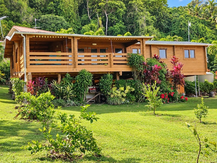 Te Tua - 3br Hillside, Ocean View Escape - Cook Islands