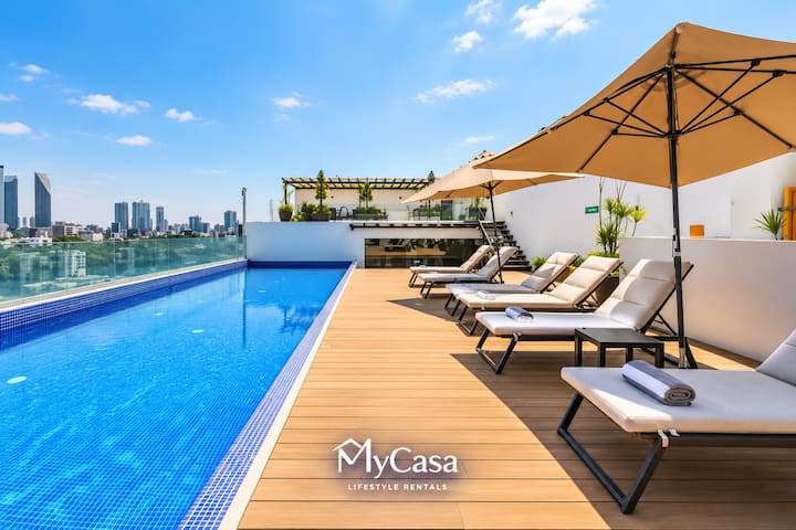 Modern 2br Condo In Condesa / Sky Pool & Gym 603 - Mexico City