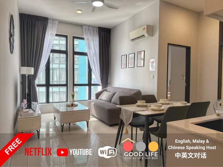 Space Residency, 2br, Ksl Mall, Jb City Central - Johor