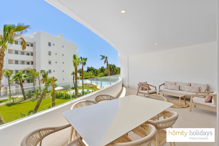 Homity Holidays - Apartamento De Lujo Mf-3-p7-1c - Motril