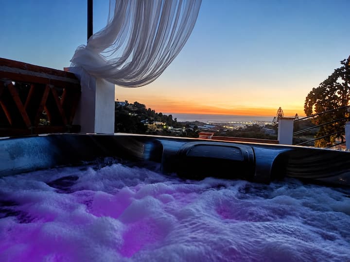 Casita Yelein, Lujo Rural, Jacuzzi Y Vistas Al Mar - Torrenueva