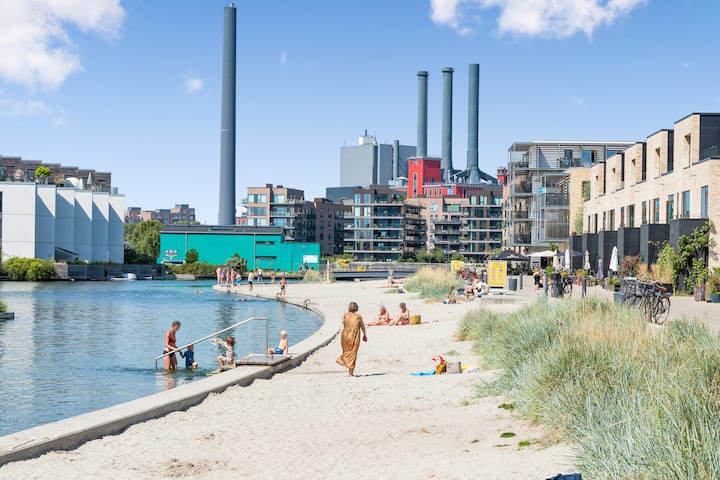 Large Townhouse Near Central Copenhagen & Beach - Copenhaguen