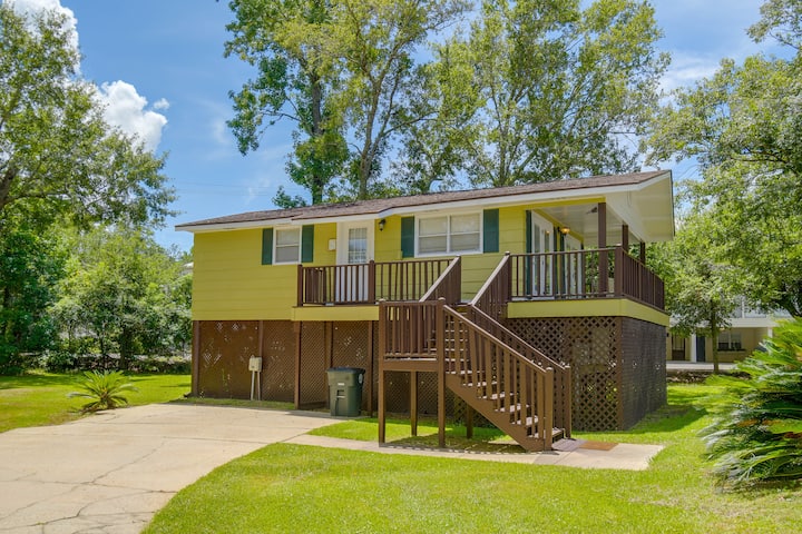 Walk To Beach! Water-view Fairhope Retreat - Fairhope, AL