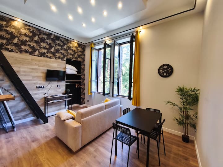 Esprit Loft Dans Un Ancien Palace - Aix-les-Bains