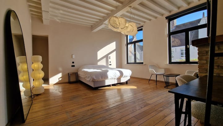 Room N°5 / Luxury City Center Suite*cathedral View - Bruges