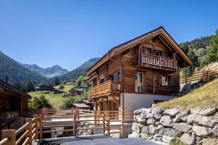 Chalet Bella New Alpine Chalet 8 Guests - ヴェルビエ