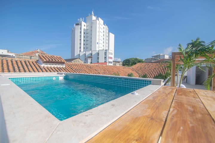 Standard Bedroom In Casa Escallon Pool & Jacuzzi - Cartagena