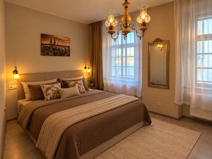 Apartmány U Kostela
Dvoulůžkový Pokoj č. 4 - Cheb