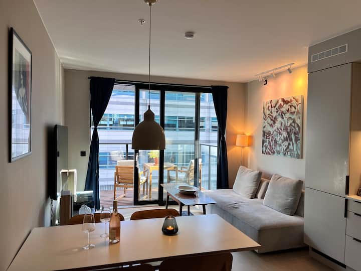 Lys, Moderne Leilighet Sentralt På Skøyen - Oslo