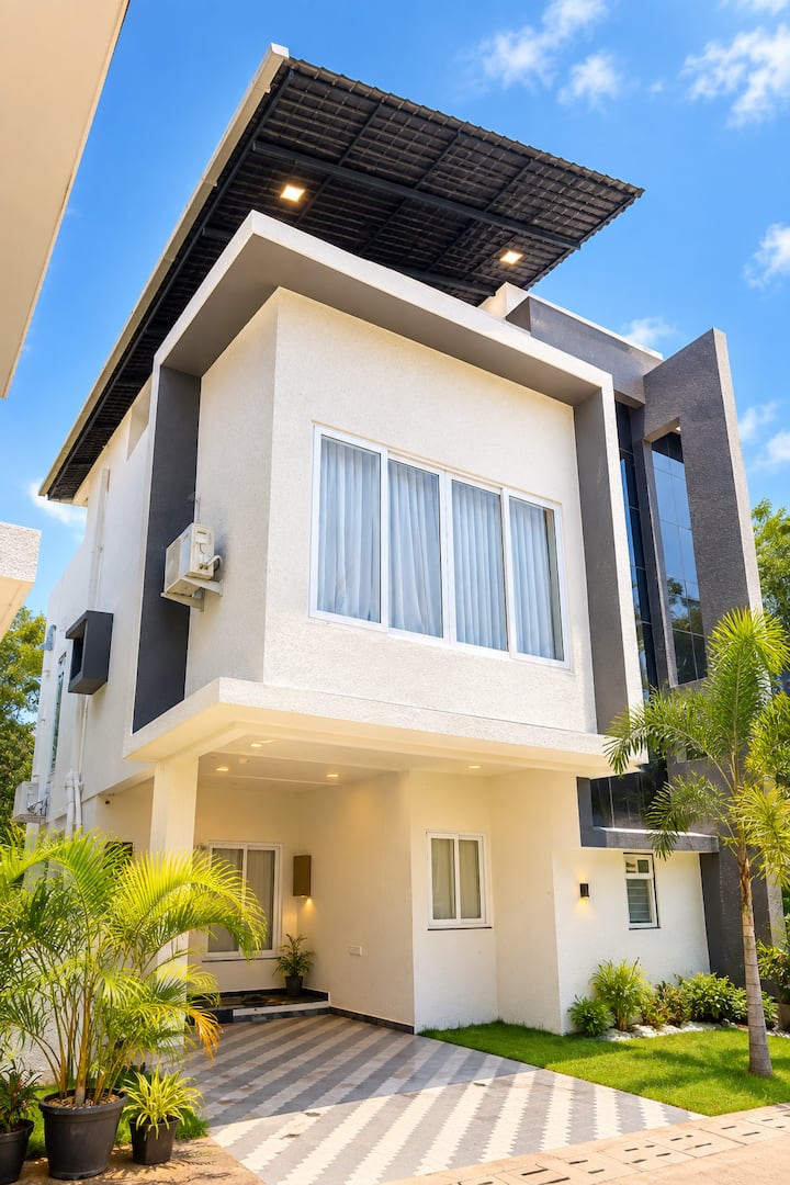 3bhk Villa, Private Pool & Terrace ! Pet Friendly - Goa