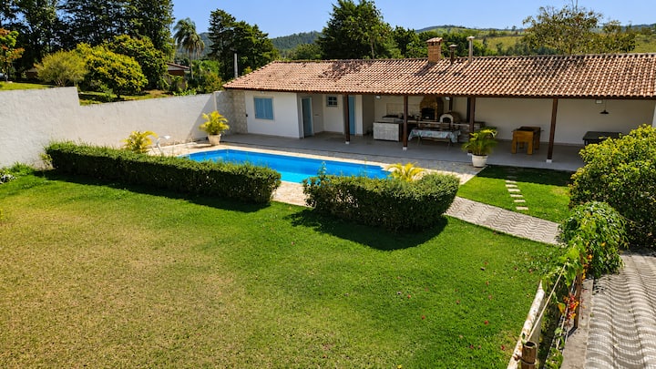 Piscina E áRea Gourmet Completa Para Seu Dia! - Atibaia