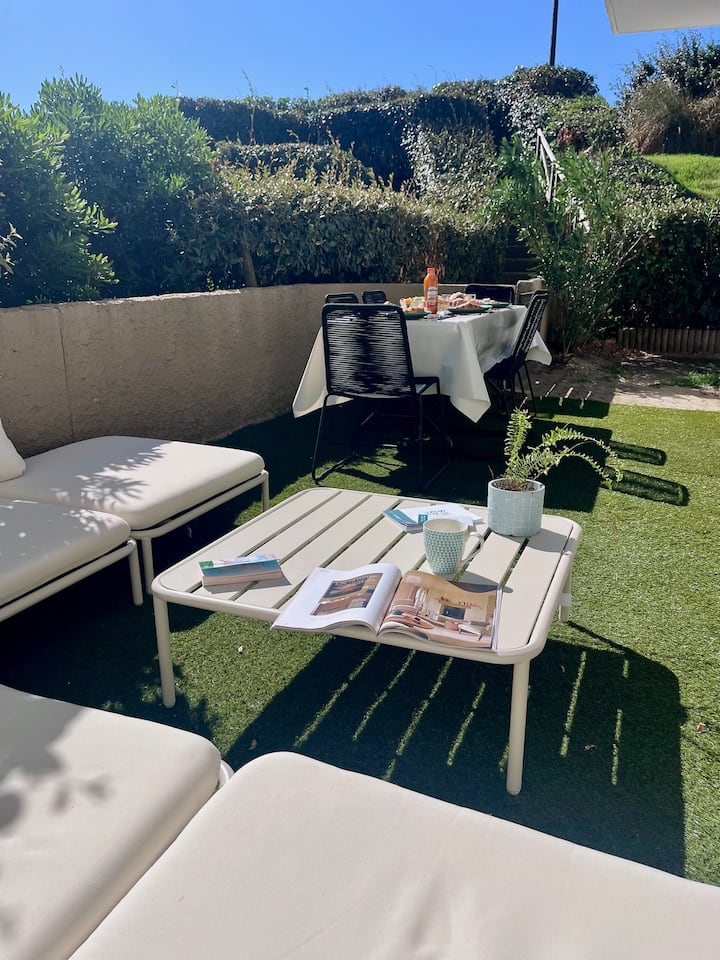 Appart Pieds Dans L'eau, Terrasse 40m2, Parking - Seignosse