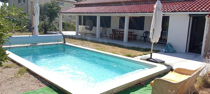 Maison Avec Jardin, Piscine, 6 Personnes, Terrasse - Montpellier