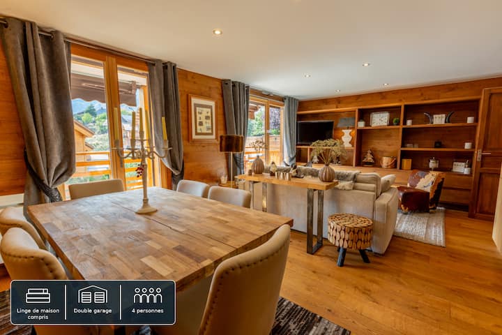 Appartement Chalet Chic Chaleureux à Auron +Garage - Auron