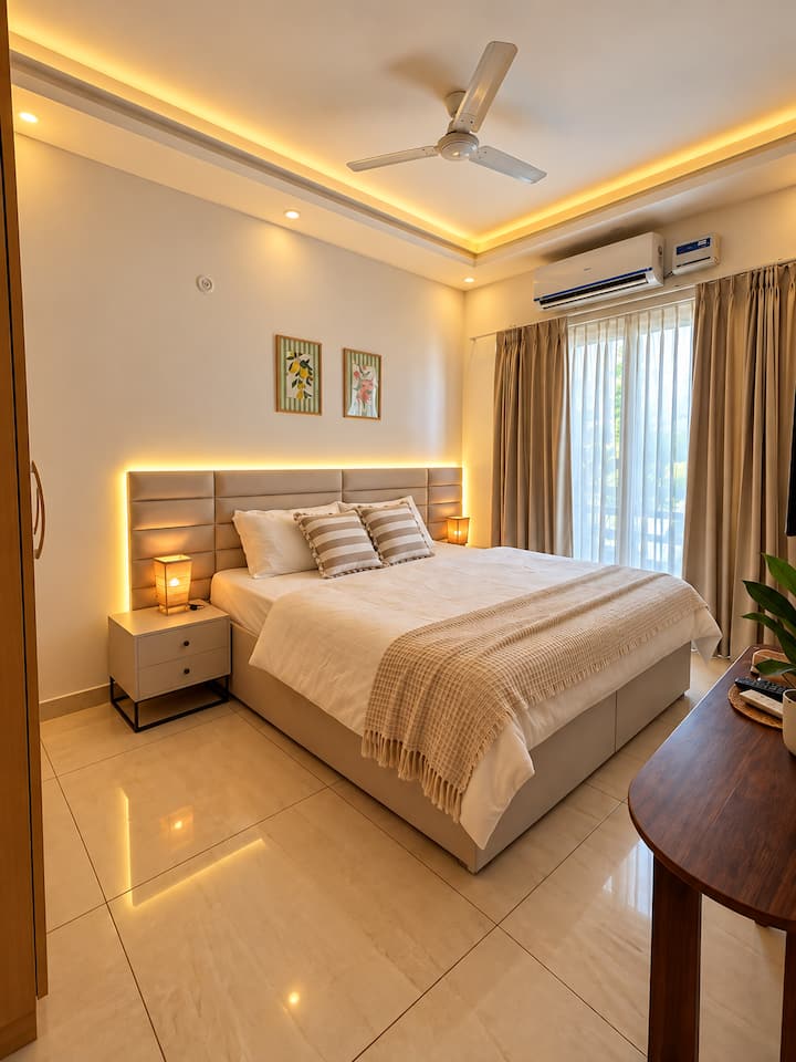 Casa Damore~1bhk Boutique Retreat |Near Galleria - Gurugram