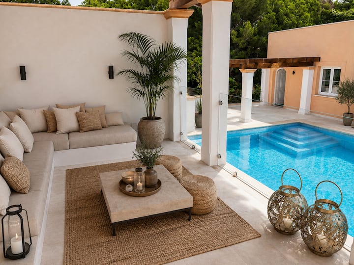 Spacious Villa  Stunning Views  Walk To Beach - Majorca
