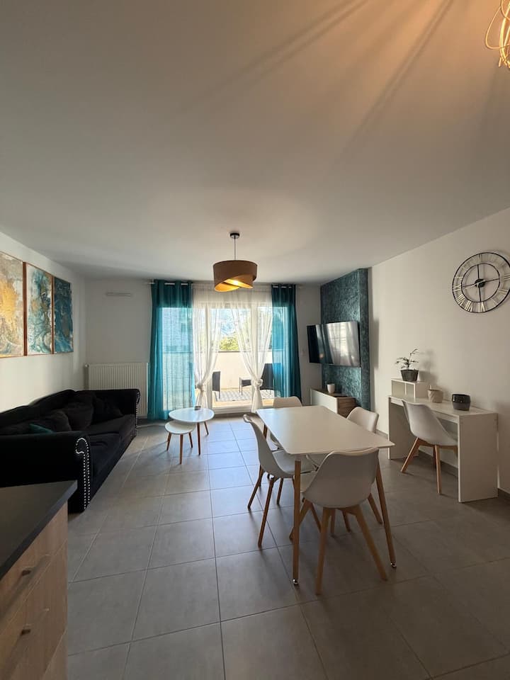 Appartement Cosy 2 Avec Garage Porte Genève - Annemasse