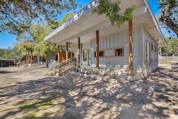 Cantina Cabin # 2 At 7a Ranch - River View - Wimberley, TX