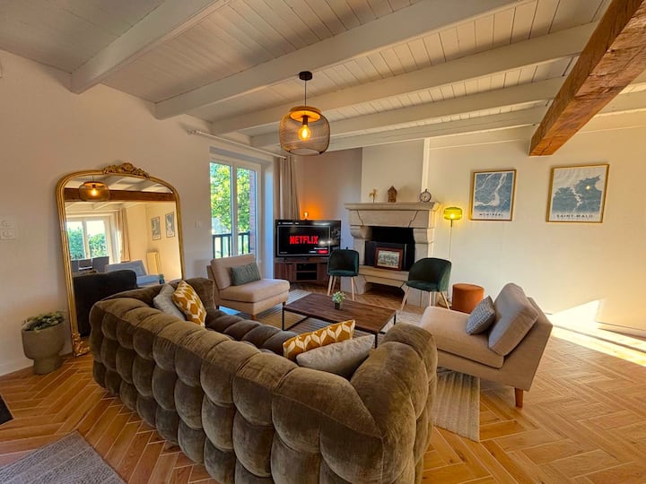 St-malo / Route Du Rhum '26 : Maison 6p + Parking - Saint-Coulomb