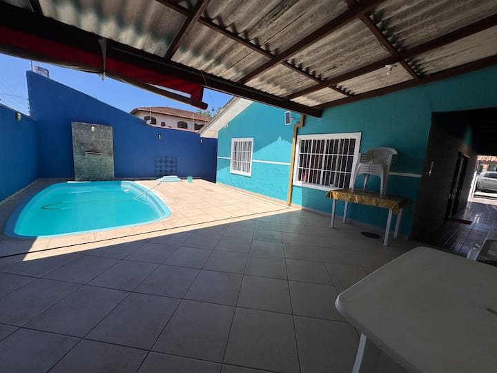 Casa Com Piscina | 3 Quartos E Ar-condicionado - Matinhos