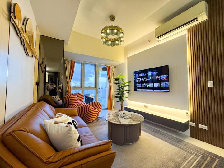 3br Oasis W/ 3 King Bed Uptown Bgc | Free Parking - Taguig