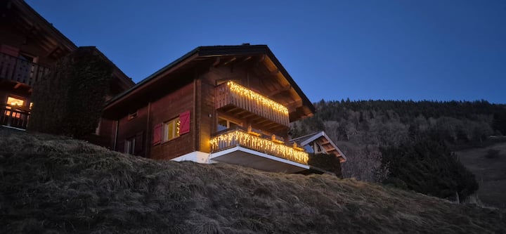Chalet De Charme Au Calme Avec Vue Exceptionnelle - La Clusaz
