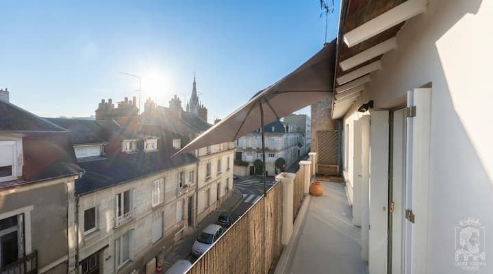 Appartement Centre Gare - 2ch, 4 à 6 Pers - Joué-lès-Tours